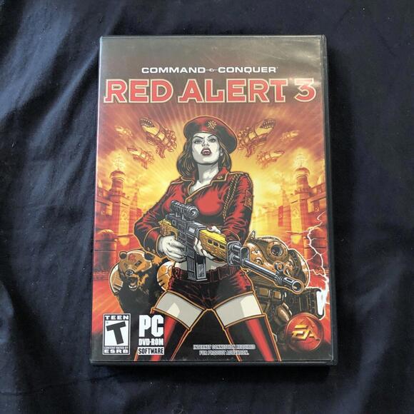 Video Games & Consoles | Command Conquer Red Alert 3 208 Pc Brand Complete With Poster And ...
